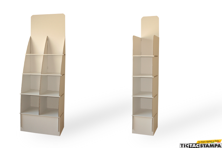 Librerie in cartone per edicole e biblioteche - Tic Tac Blog